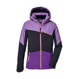 Killtec M&auml;dchen Skijacke "KSW 182 GRLS SKI JCKT", lila, Gr. 128, Oberstoff: 100% Polyester, Futter: 100% Polyester, Wattierung: 100% Polyester,