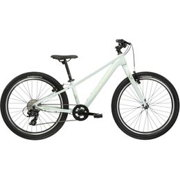 KROSS Kinderfahrrad "Kinder-MTB Lea Jr 1.0", 30cm, 24 Zoll (60,96cm) hinten: 24 Zoll (60,96cm), gr&uuml;n, Fahrr&auml;der