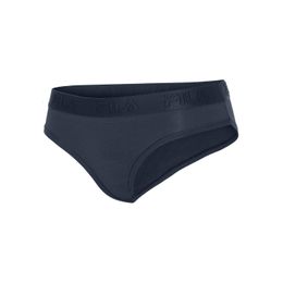 Slip Fila, Damen, Gr. S, navy, Single Jersey, Obermaterial: 95% Baumwolle, 5% Elasthan, k&ouml;rpernah, Unterhosen Slip, Baumwollmix, elastisch, Logobund