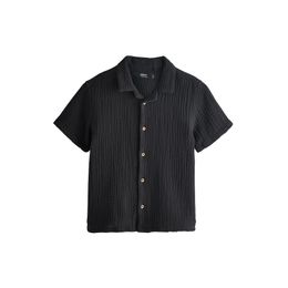 next Button Up Shirt boy Black size 4 yrs