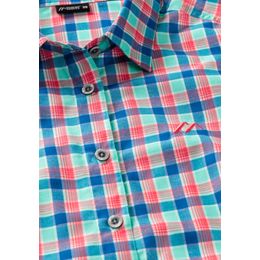 Maier Sports Damen Funktionsbluse "Nanni", bunt, Gr. 56, 85% Polyester, 15% Viskose, Blusen, Damen Bluse, leichte Langarmbluse, Blusen-Shirt,