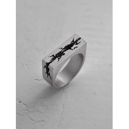 Reytel Ring 'FRACTURE' male Silver size 55