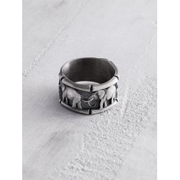 Reytel Ring 'ELEPHANT'S WISDOM' male Silver size 64
