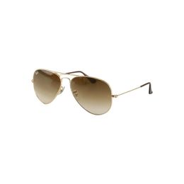 Ray-Ban Sonnenbrille Damen Gr&ouml;&szlig;e One Size Second Hand gold