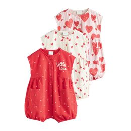 next Dungarees girl Red size 3-6 mths