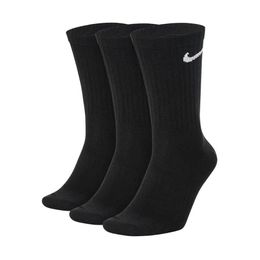 Nike Athletic Socks male Black size XL