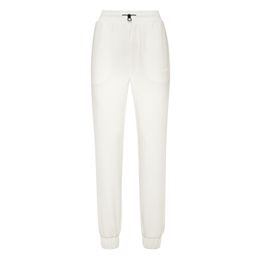 Plein Sport Damen Jogginghose "Jogginghose", wei&szlig;, Gr. XXL, Obermaterial: 48% Polyester, 24% Baumwolle, 23% Modal, 5% Elasthan, Hosen