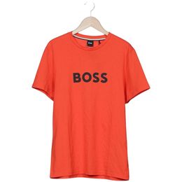 BOSS Black T-Shirt Herren Gr&ouml;&szlig;e S Second Hand orange