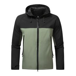YOUTHUP Outdoor jacket male Green size XXL