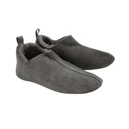 Oconi Lammfell-Slip-on, Herren - 42 - Grau, aus Lammfell