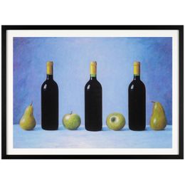 Andreas Scholz &ndash; Stillleben Blau / Obst
