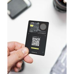 AirCard Pro Tracker, f&uuml;r Apple (iOS), Schwarz