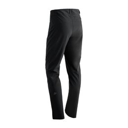 Maier Sports Herren Funktionshose "Latit M", schwarz, Gr. 50, 88% Polyester (Recycelt), 12% Elasthan, Hosen, Herren Wanderhose, atmungsaktive