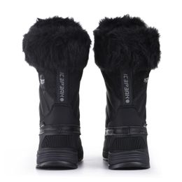 Icepeak Damen Winterboots "ANSINA MS", Gr. 42schwarz, Synthetik, Textil, Schuhe, Winterschuhe, Winterstiefel, Snowboots, gef&uuml;ttert & wasserdicht