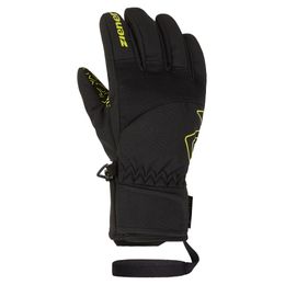 Ziener M&auml;dchen Skihandschuhe "LOTAR-Z GORE‐TEX PrimaLoft JUNIOR", schwarz, Gr. 7,5, Materialmix, Handschuhe, GORE-TEX, wasserdicht, winddicht,