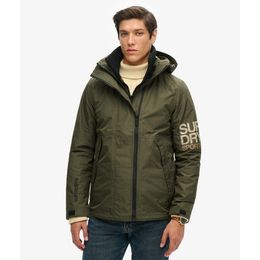 Superdry Herren Yachter SD Windbreaker-jacke mit Kapuze Kaki - Gr&ouml;&szlig;e: S 1020201000370ZC3001