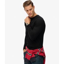 Superdry Herren Klassisches Essential Oberteil Black - Gr&ouml;&szlig;e: L 104121050073102A003