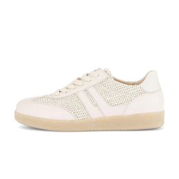 Gabor Damen Sneaker "Sneaker low", Gr. 38,5beige, Schuhe