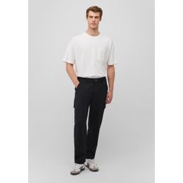 Mavi Herren Cargohose "HOSE", schwarz, Gr. L, 64% Polyester, 31% Viscose, 5% Elasthan, Hosen, Cargo Pants