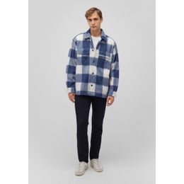Mavi Herren Karohemd "CHECK SHIRT", wei&szlig;, Gr. XXL, kariert, 52% Polyester, 48% Polyacrylnitril, Hemden, Overshirt mit Karomuster