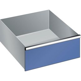 LISTA Schublade, f&uuml;r Schrank-BxT 717 x 725 mm, Traglast 75 kg, Fronth&ouml;he 250 mm, enzianblau