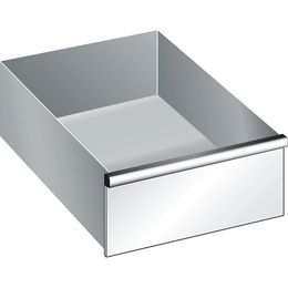 LISTA Schublade, f&uuml;r Schrank-BxT 564 x 572 mm, Traglast 75 kg, Fronth&ouml;he 200 mm, lichtgrau