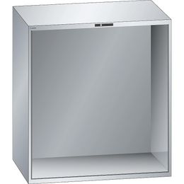 LISTA Schubladenschrank-Leergeh&auml;use, Au&szlig;en-BxT 1431 x 725 mm, H&ouml;he 1450 mm, lichtgrau