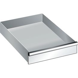 LISTA Schublade, f&uuml;r Schrank-BxT 564 x 572 mm, Traglast 75 kg, Fronth&ouml;he 100 mm, lichtgrau