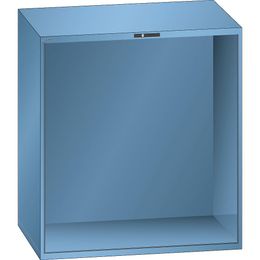 LISTA Schubladenschrank-Leergeh&auml;use, Au&szlig;en-BxT 1431 x 725 mm, H&ouml;he 1450 mm, lichtblau