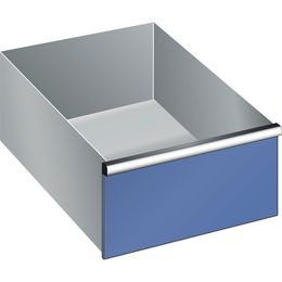 LISTA Schublade, f&uuml;r Schrank-BxT 564 x 572 mm, Traglast 75 kg, Fronth&ouml;he 250 mm, enzianblau