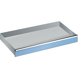 LISTA Schublade, f&uuml;r Schrank-BxT 1431 x 725 mm, Traglast 200 kg, Fronth&ouml;he 125 mm, lichtblau