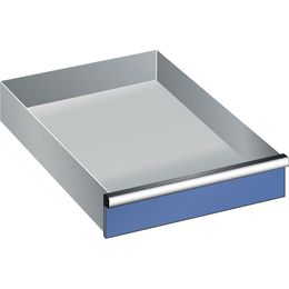 LISTA Schublade, f&uuml;r Schrank-BxT 564 x 572 mm, Traglast 75 kg, Fronth&ouml;he 100 mm, enzianblau