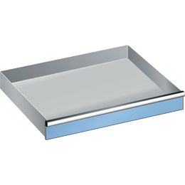 LISTA Schublade, f&uuml;r Schrank-BxT 1023 x 725 mm, Traglast 75 kg, Fronth&ouml;he 100 mm, lichtblau