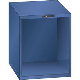 LISTA Schubladenschrank-Leergeh&auml;use, Au&szlig;en-BxT 717 x 725 mm, H&ouml;he 850 mm, enzianblau