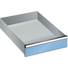 LISTA Schublade, f&uuml;r Schrank-BxT 564 x 572 mm, Traglast 75 kg, Fronth&ouml;he 125 mm, lichtblau