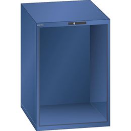 LISTA Schubladenschrank-Leergeh&auml;use, Au&szlig;en-BxT 717 x 725 mm, H&ouml;he 1000 mm, enzianblau