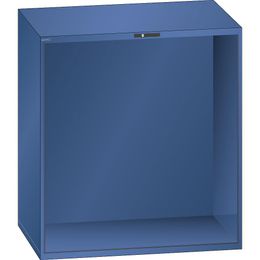 LISTA Schubladenschrank-Leergeh&auml;use, Au&szlig;en-BxT 1431 x 725 mm, H&ouml;he 1450 mm, enzianblau