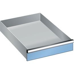 LISTA Schublade, f&uuml;r Schrank-BxT 564 x 572 mm, Traglast 75 kg, Fronth&ouml;he 100 mm, lichtblau