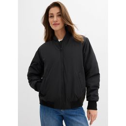 bonprix leicht wattierter Blouson, schwarz