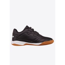 Lotto Kinder Hallenschuh, Gr. 27, schwarz-wei&szlig;, Synthetik, Schuhe, mit Klettverschluss