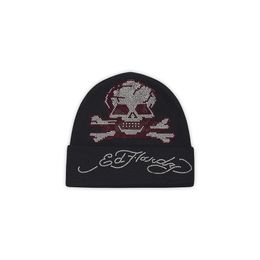 Ed Hardy Beanie male Black size One Size