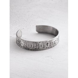 Reytel Bracelet 'THE LORD'S PRAYER' male Silver size 17 cm