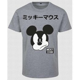 Mister Tee Shirt 'Mickey Japanese' male Grey size M/L