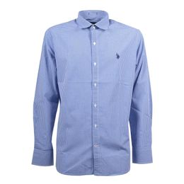 U.S. Polo Assn. Button Up Shirt male Blue size L