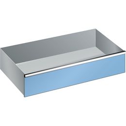 LISTA Schublade, f&uuml;r Schrank-BxT 1431 x 725 mm, Traglast 200 kg, Fronth&ouml;he 250 mm, lichtblau