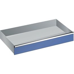 LISTA Schublade, f&uuml;r Schrank-BxT 1431 x 725 mm, Traglast 200 kg, Fronth&ouml;he 150 mm, enzianblau