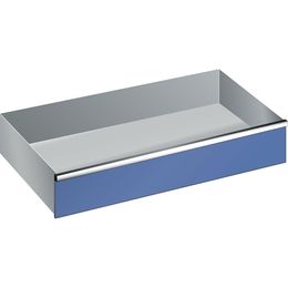 LISTA Schublade, f&uuml;r Schrank-BxT 1431 x 725 mm, Traglast 200 kg, Fronth&ouml;he 200 mm, enzianblau