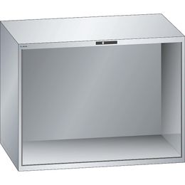 LISTA Schubladenschrank-Leergeh&auml;use, Au&szlig;en-BxT 1431 x 725 mm, H&ouml;he 1000 mm, lichtgrau