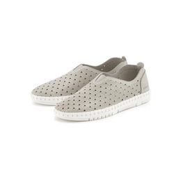ELBSAND Slipper 'Halbschuh, Sneaker, Freizeitschuh, Slip-On-Sneaker,' grau Gr. 42 f&uuml;r Damen