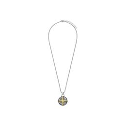Lucardi Necklace 'Urbane Geschichte' male Silver size Onesize